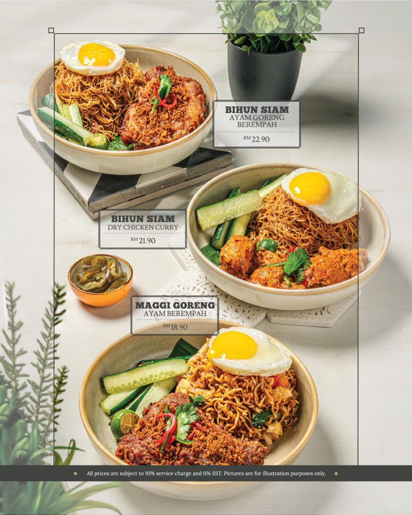 Our Menu | Teh Tarik Club - Authentic Malaysian Cuisine